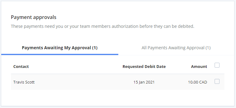 Approving Payments | Plooto Help Center